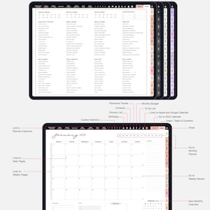 Digital Planner, Goodnotes Planner, iPad Planner, Notability Planner ...