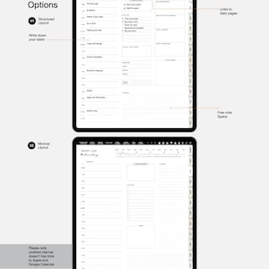 All-in-one Digital Planner 2025, 2026, Undated Digital Planner, Digital ...