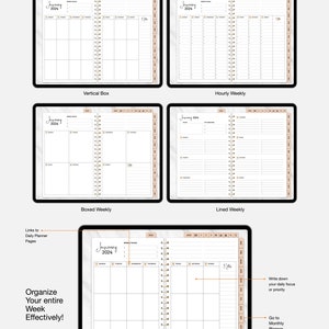 Digital Planner 2024 2025, Dated Digital Planner, iPad Planner ...