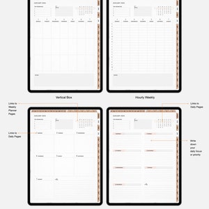 2024 2025 Digital Planner, ADHD Digital Planner, Goodnotes Planner ...