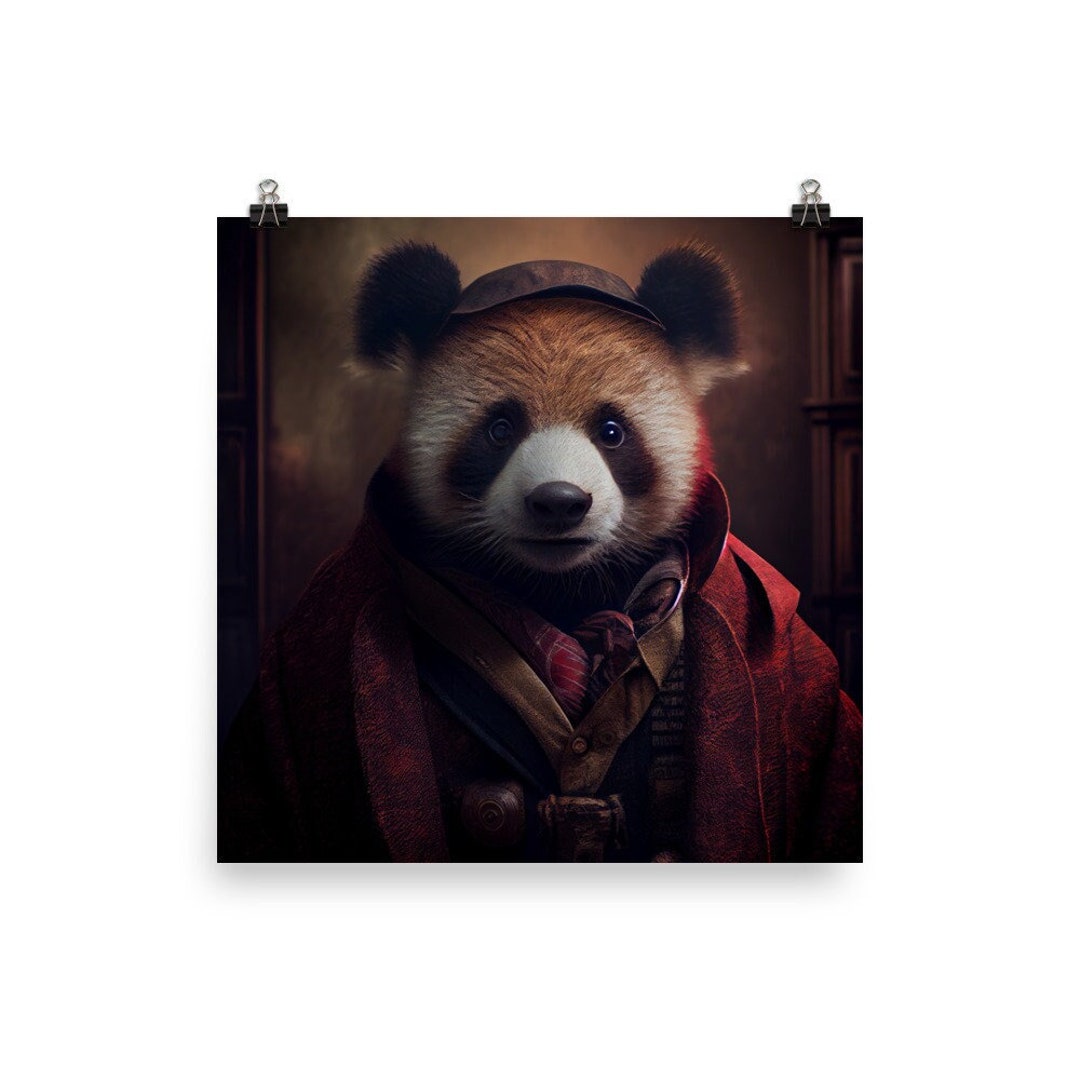 Elegant Panda Collection #2. A.I Digital Art - Etsy
