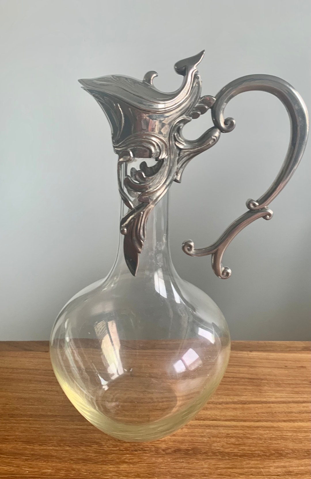 Beautiful Decanter, Decounter, Art Nouveau Style, 1910. - Etsy