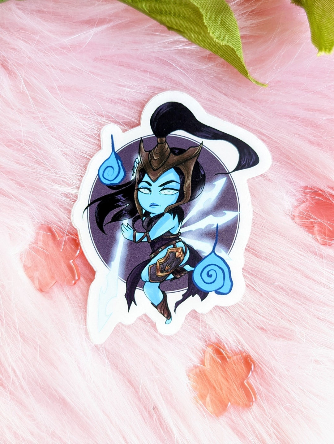 Vinyl Sticker (clear) Maiden of Vengeance - Etsy