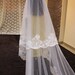 Lace Bespoke Veil Embroidery, Church Veil for Bride, Lace Embroidery ...