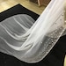 Rhinestones Veil, Veil With Crystals Edge, Veil With Beads and Pearls ...