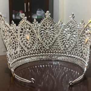 Tall Tiaras Crowns for Bride, Queen Crowns, Tiaras for Birthday Party ...