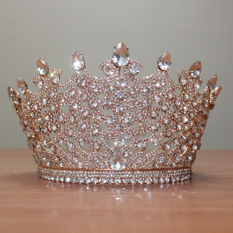Rose Gold Tiara - Etsy