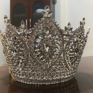 Tall Tiaras Crowns for Bride, Queen Crowns, Tiaras for Birthday Party ...