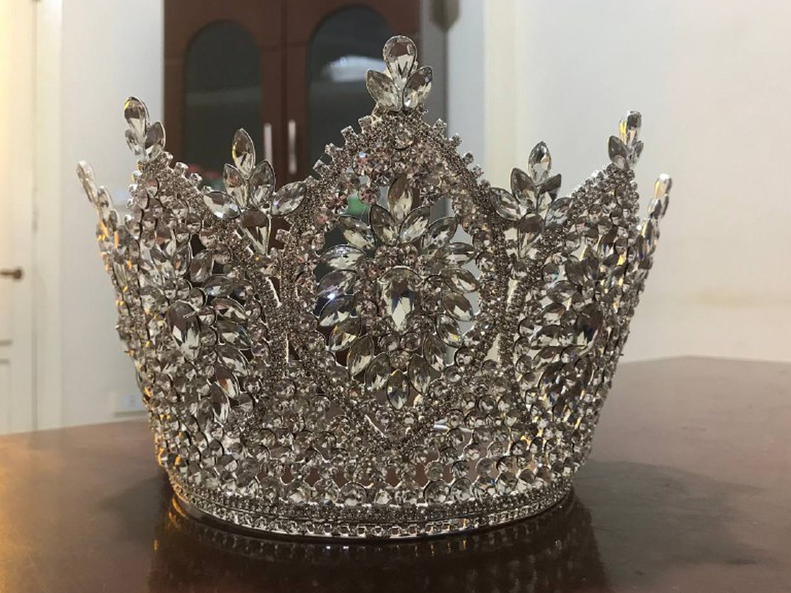 Tall Tiaras Crowns for Bride, Queen Crowns, Tiaras for Birthday Party ...