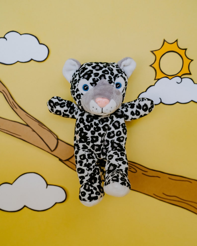 Snow Leopard 10 Pack With T-shirt - Make You Own Plush Snow Leopards ...