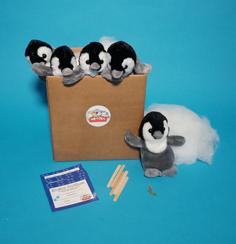 Penguin Plush Teddy Making Kit 5 Pack (basic) No T Shirts - Partpets ...