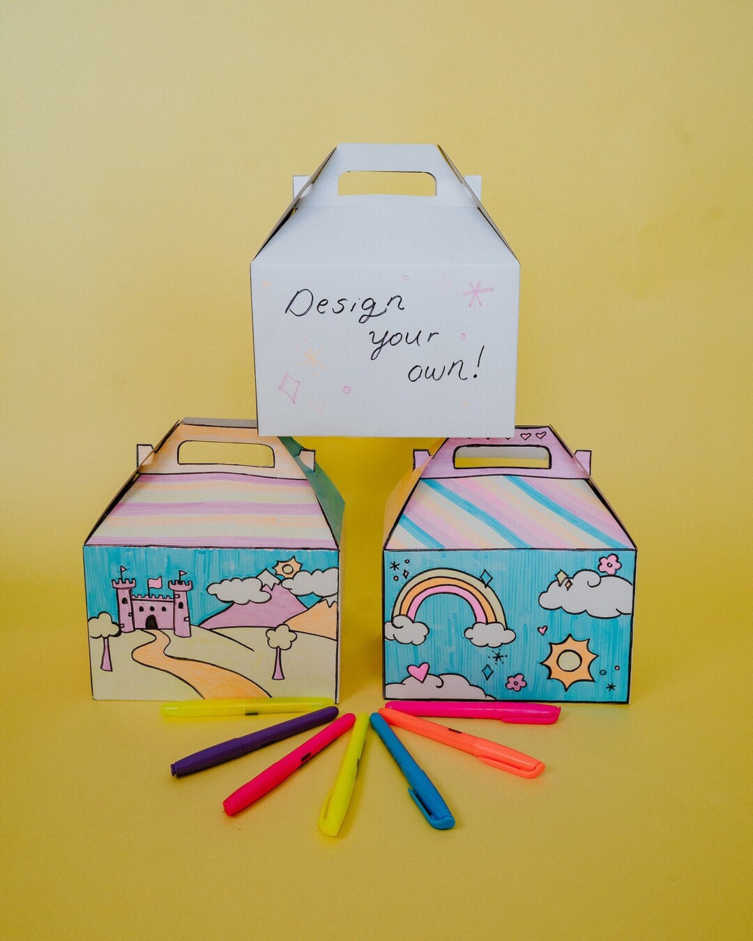 Gable Loot Box 5 Pack Decorate Your Own - Etsy
