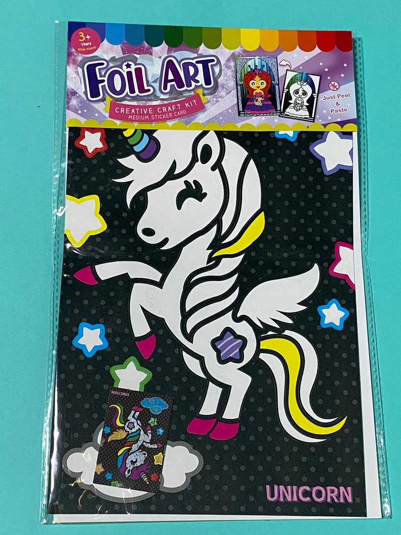 Unicorn Theme Kids Art Craft DIY Kits 5 Pack - Etsy
