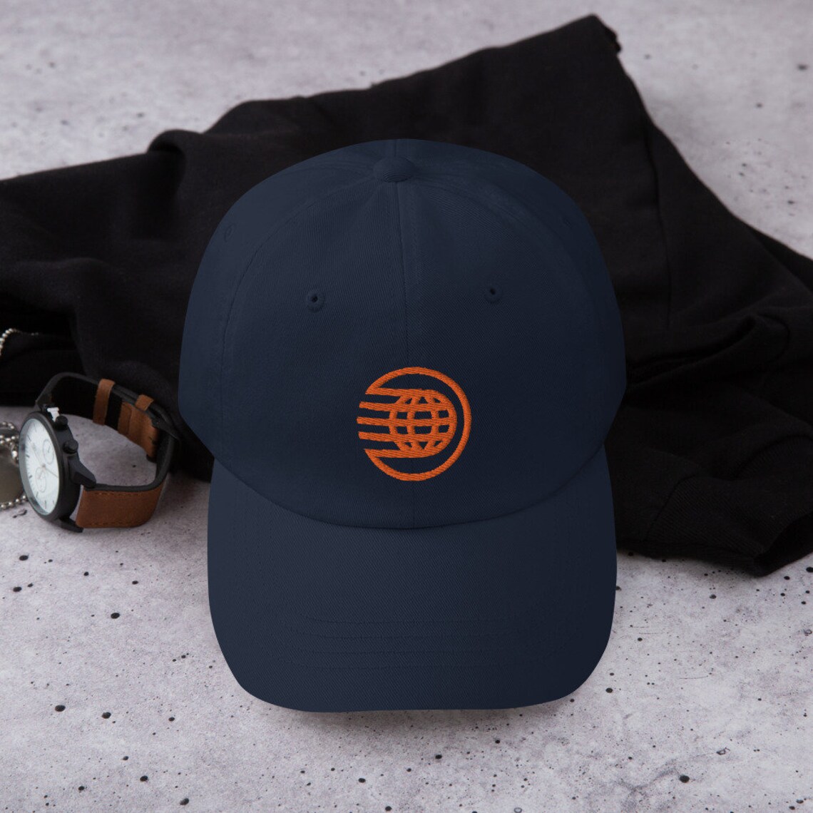 Spaceship Earth - 2-sided Embroidered Baseball Cap - Dad Hat - Inspired ...