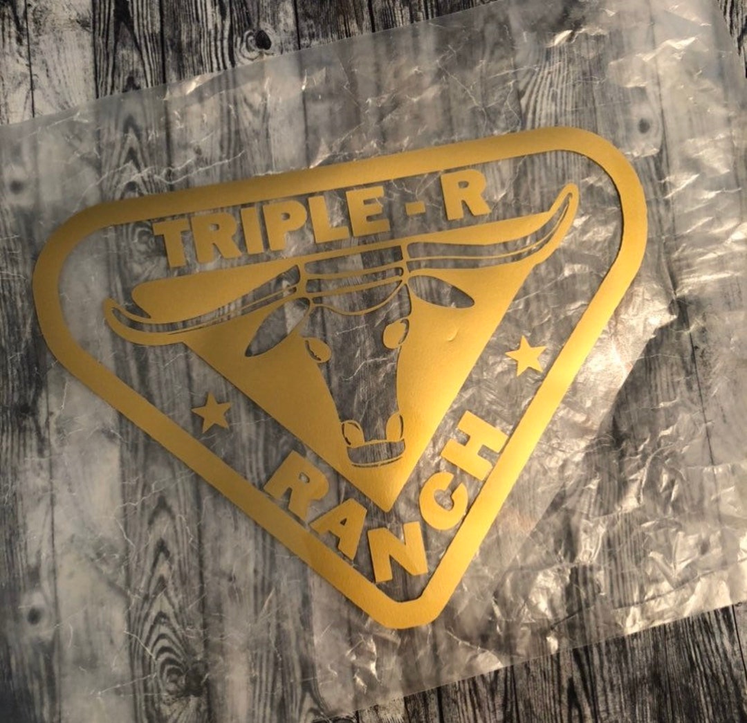 IRON-ON Triple R Ranch - Inspired by Mickey Mouse Club Spin and Marty ...