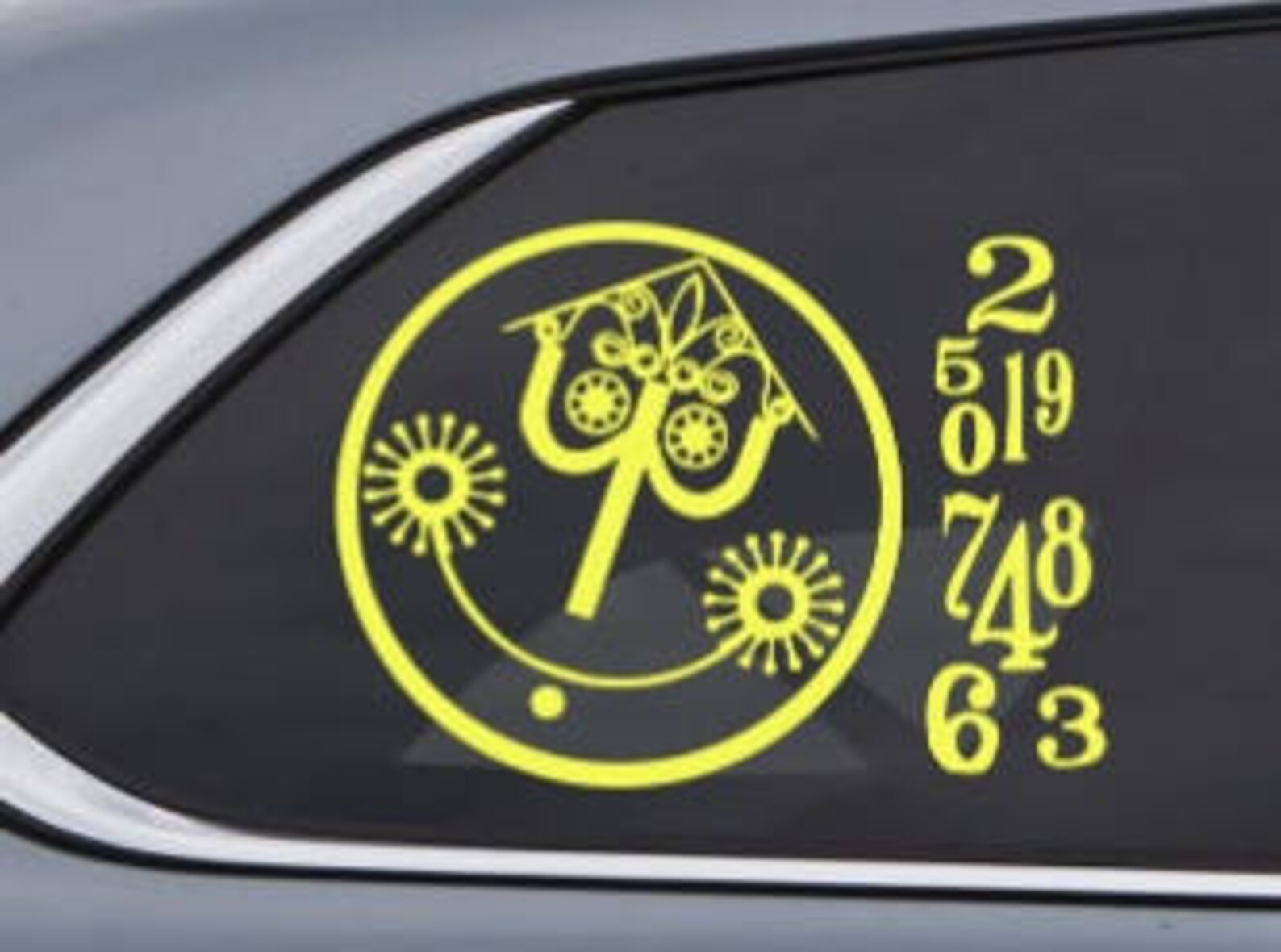 It's a Small World Clock Car Decal Sticker Inspired by - Etsy