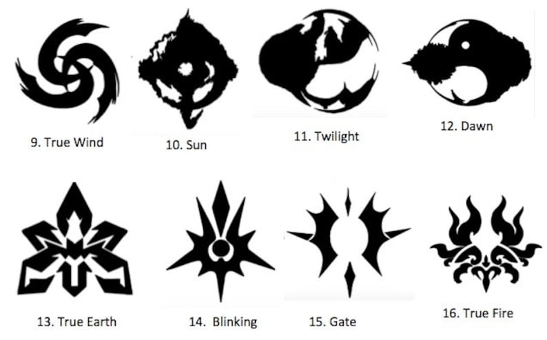 Genso Suikoden Rune Decal - 21 Designs Available Inspired by Game ...