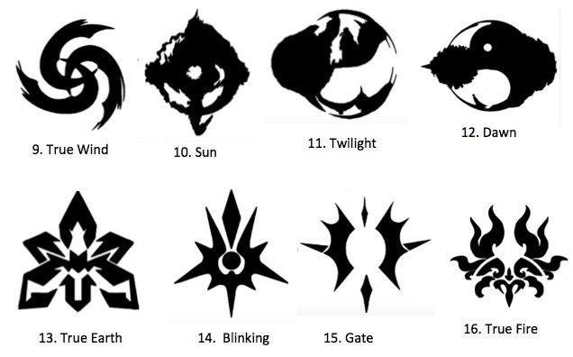 Genso Suikoden Rune Decal - 21 Designs Available Inspired by Game ...