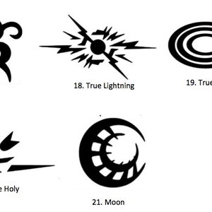 Genso Suikoden Rune Decal - 21 Designs Available Inspired by Game ...