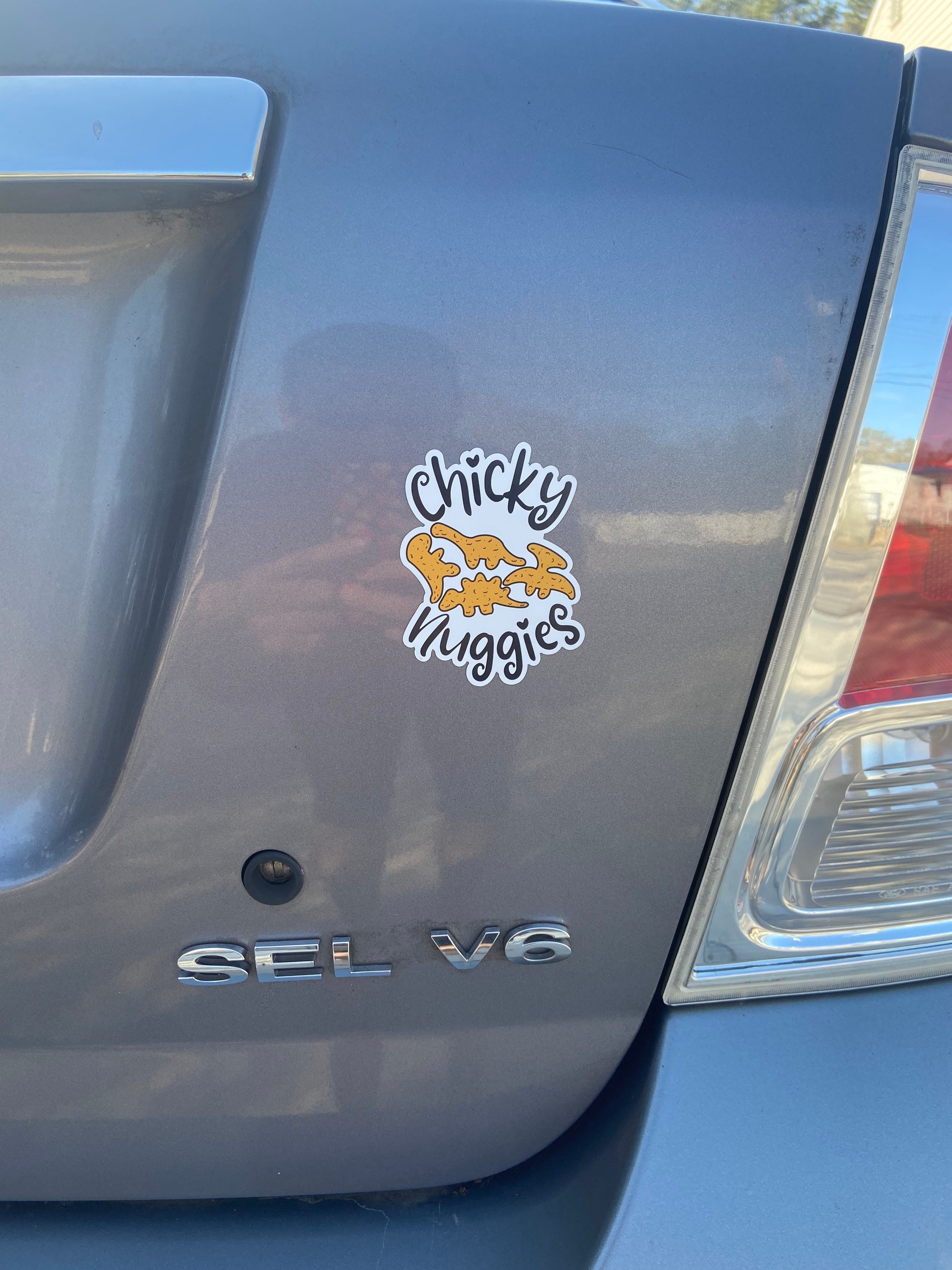 Chicky Nuggies Magnet Dino Chicken Nuggets Magnet Funny | Etsy