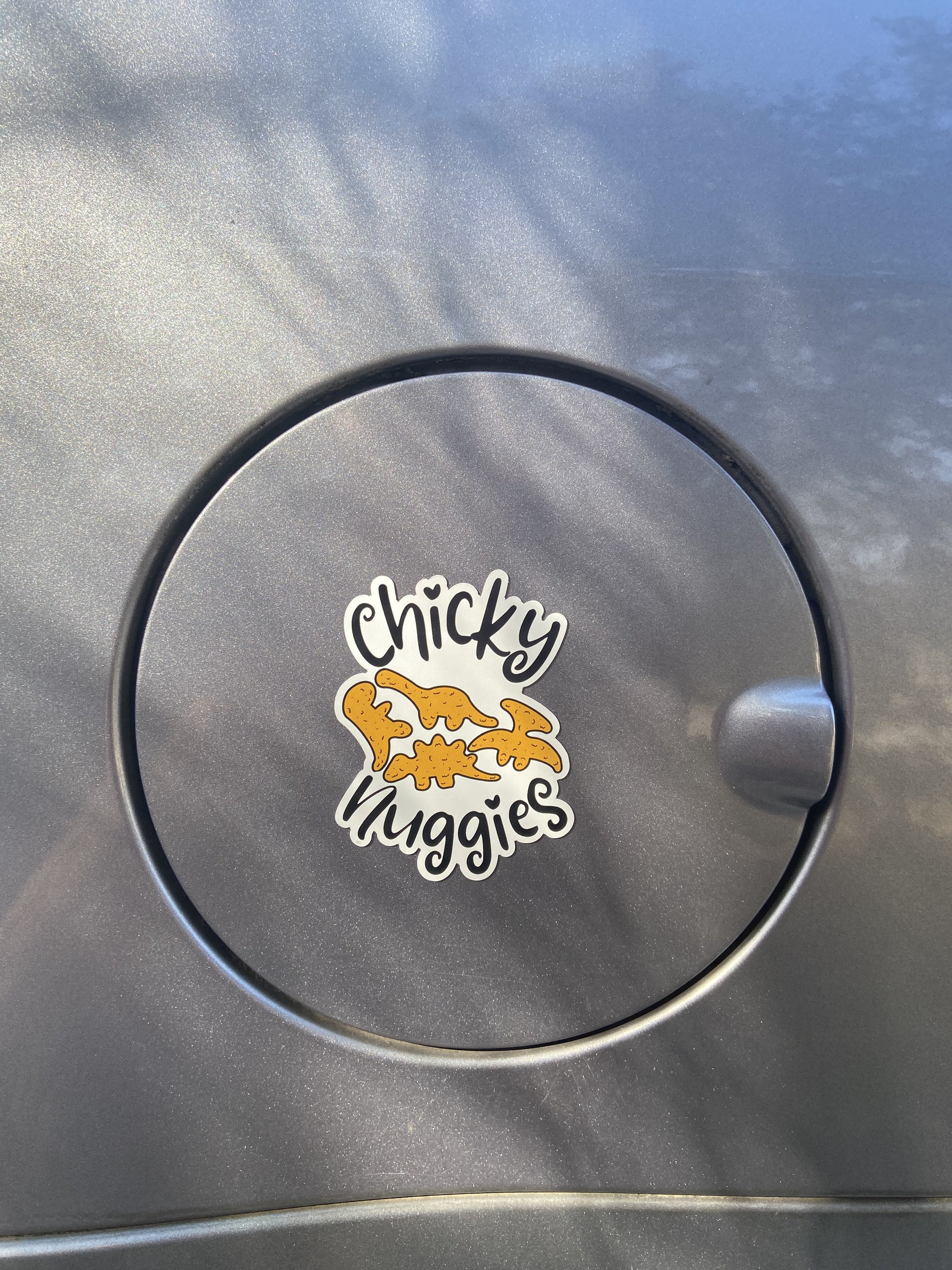 Chicky Nuggies Magnet Dino Chicken Nuggets Magnet Funny | Etsy