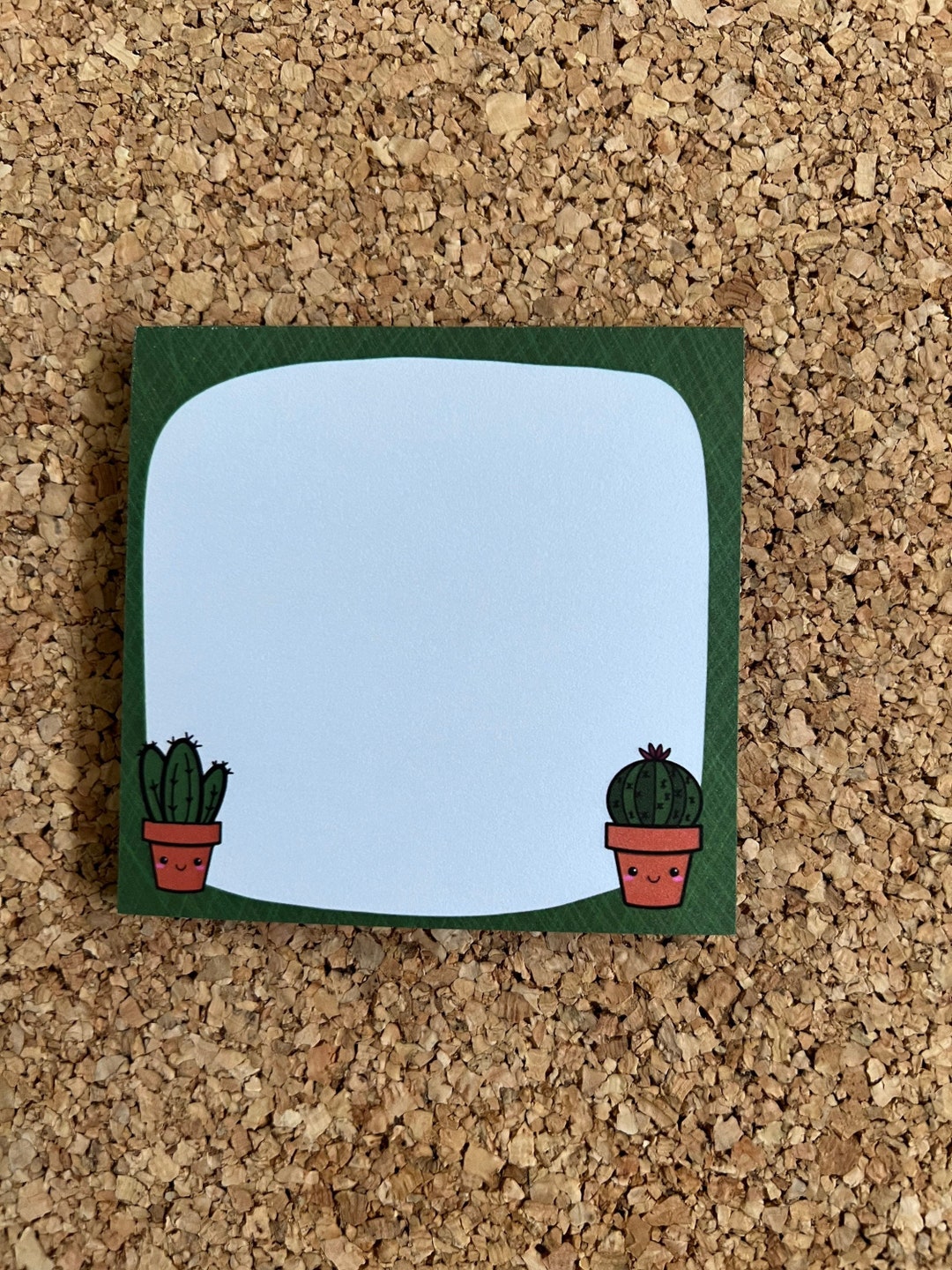 Cactus Sticky Note Stationery for Plant or Succulent Lovers - Etsy