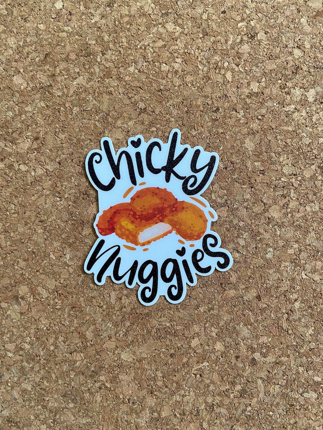 Chicky Nuggies Vinyl Sticker Chicken Nuggets Sticker Funny Fast Food ...