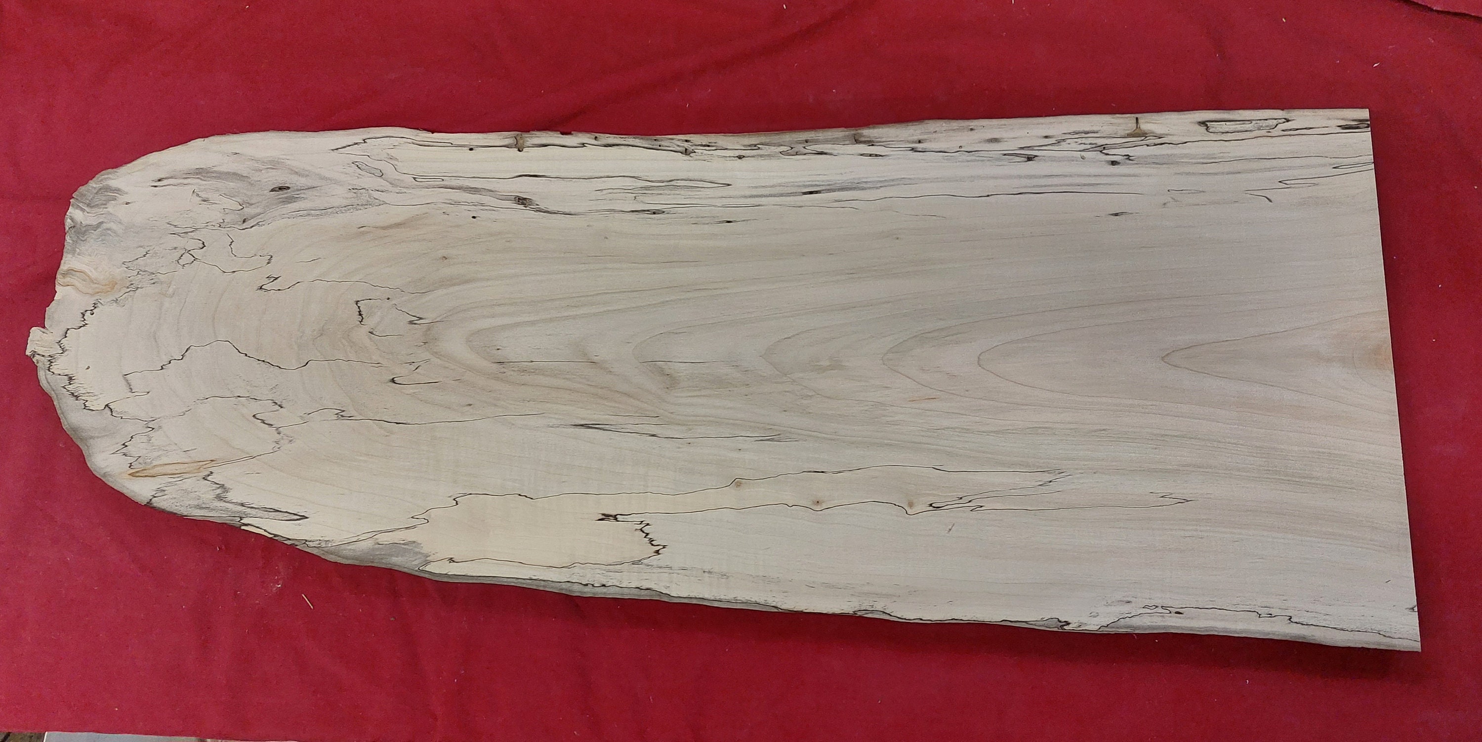 Spalted Soft Maple Live Edge Board - Etsy