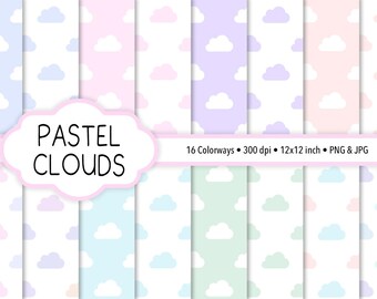 Rainbow Digital Papers Bonus Pattern File, Seamless, Textures ...