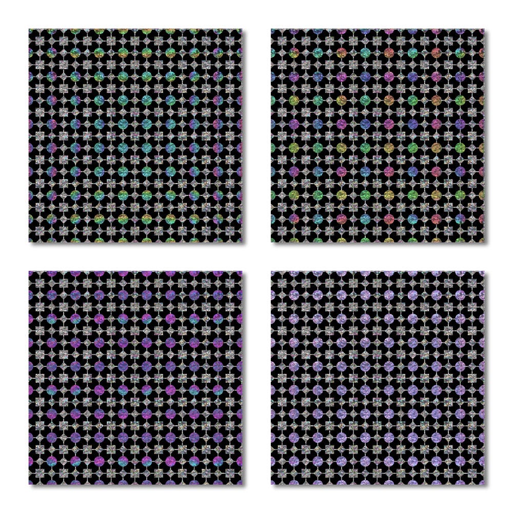 Rainbow Jewels Digital Paper: Seamless Gemstone Textures (digital ...