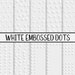 White Embossed Dots Digital Paper: Seamless Textures (JPG, PNG) - Etsy