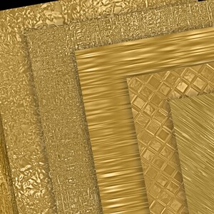 Metallic Gold Textures Digital Papers, Seamless, Backgrounds, Clipart ...