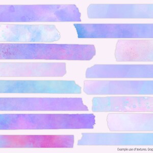Pink Blue Turquoise Watercolor Backgrounds, Digital Papers, Textures ...