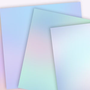 Soft Pastel Blends Digital Papers, Gradient Digital Paper, Backgrounds ...
