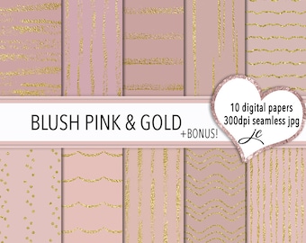 Fabric Textures Digital Papers BONUS Photoshop Pattern - Etsy