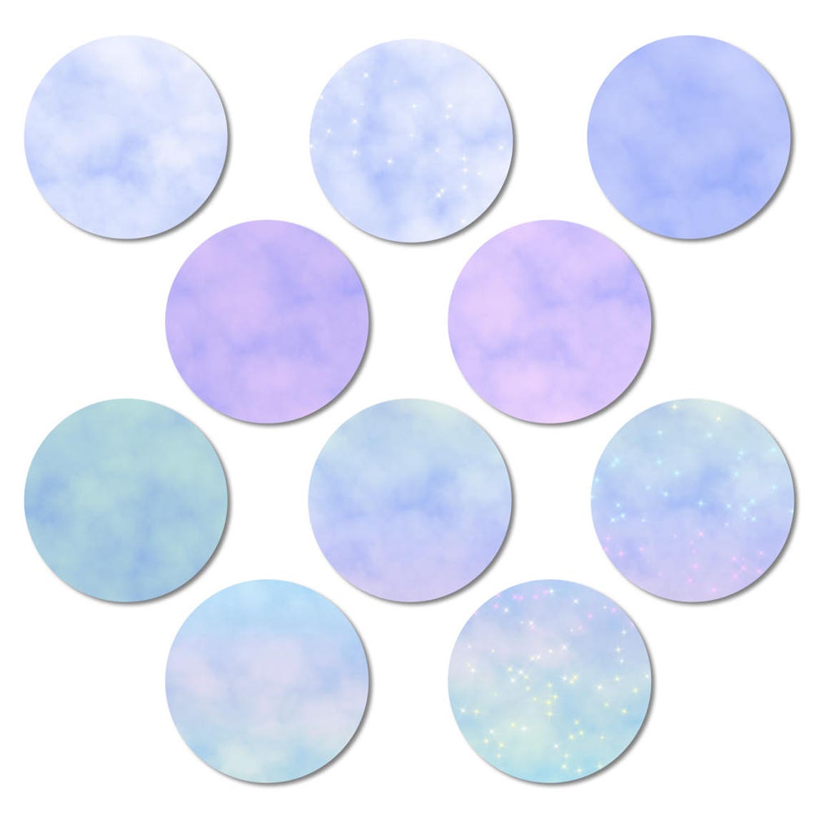 Cloudy Soft Textures Digital Papers BONUS Photoshop Pattern | Etsy