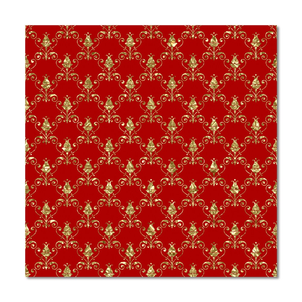 Red and Gold Digital Papers BONUS Photoshop Pattern File, Seamless ...