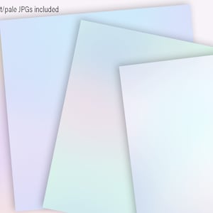 Soft Pastel Blends Digital Papers, Gradient Digital Paper, Backgrounds ...