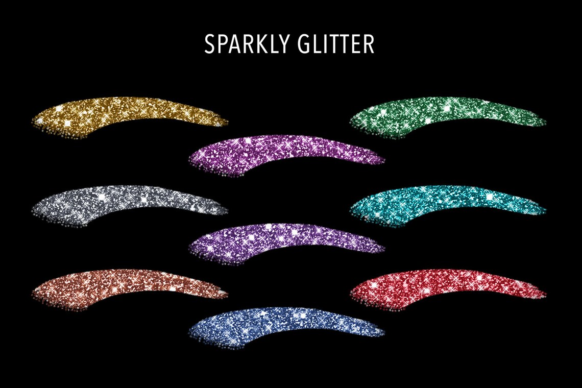Sparkly Glitter Digital Papers, Seamless, Textures, Backgrounds ...