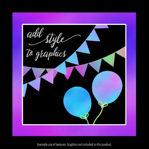 Bright Color Blends Digital Papers + BONUS Photoshop Pattern Files ...