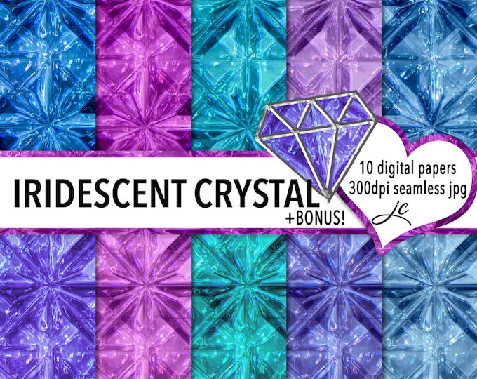 Jewel Papers Pack 3 - Digital Papers + BONUS Photoshop Pattern Files ...