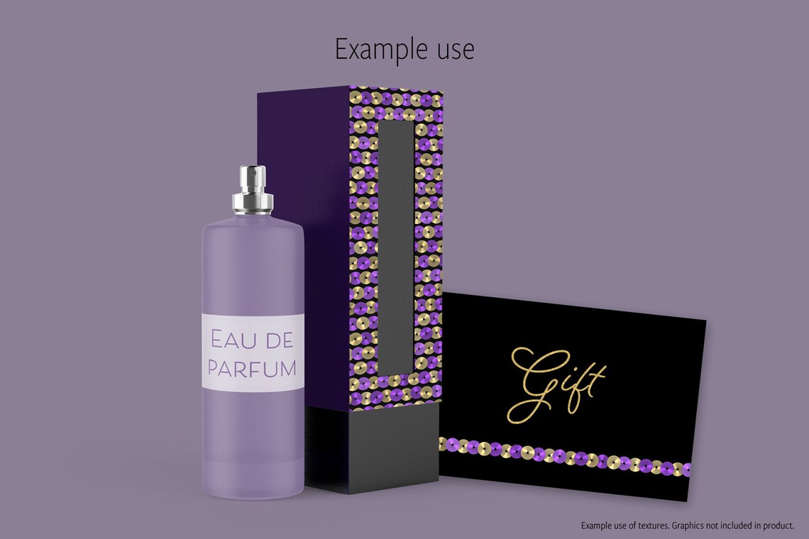 Flat Metallic Sequins Digital Papers, Seamless, Textures, Scrapbooking ...