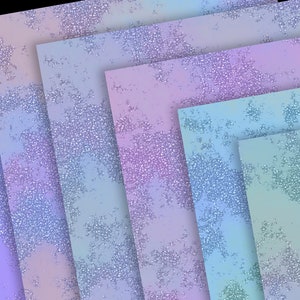 Mermaid Glitter Textures, Digital Papers, Seamless, Textures ...