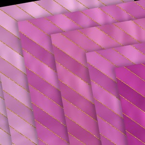Striped Pink Satin Digital Papers, Seamless, Textures, Backgrounds ...