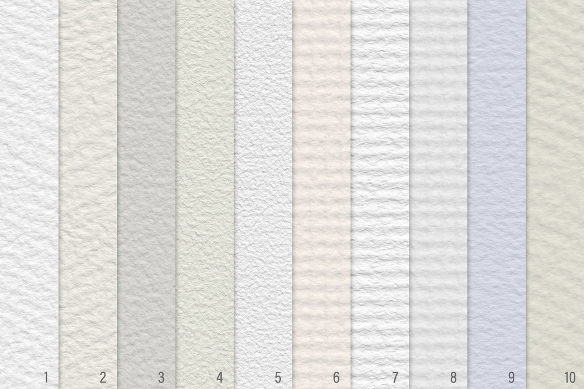 Watercolor Paper Textures Digital Papers Seamless - Etsy