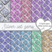 Silver Gems Digital Papers: Jewel Textures, Backgrounds (digital ...