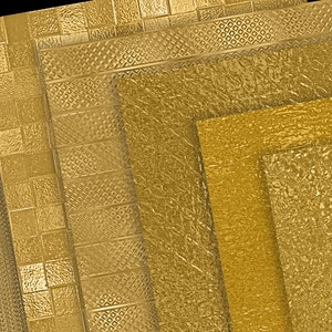 Metallic Gold Textures Digital Papers, Seamless, Backgrounds, Clipart ...