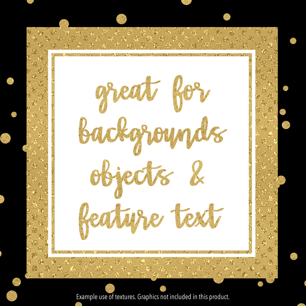 Gold Glitter Digital Paper: Seamless Textures & Patterns (photoshop ...