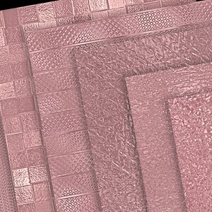 Metallic Rose Gold Textures Digital Papers, Seamless, Backgrounds ...