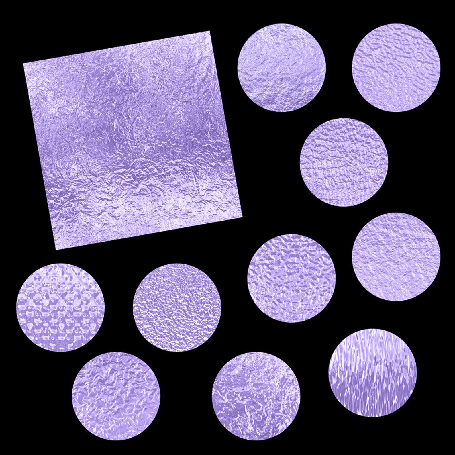 Lavender Foils Digital Papers + BONUS Pattern Files, Seamless, Textures ...